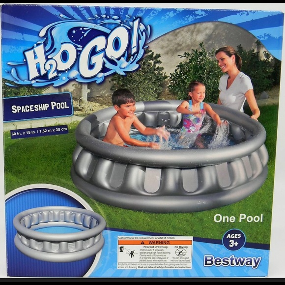 H2O Go! | Toys | H2o Go Inflatable Spaceship Swimming Pool New | Poshmark